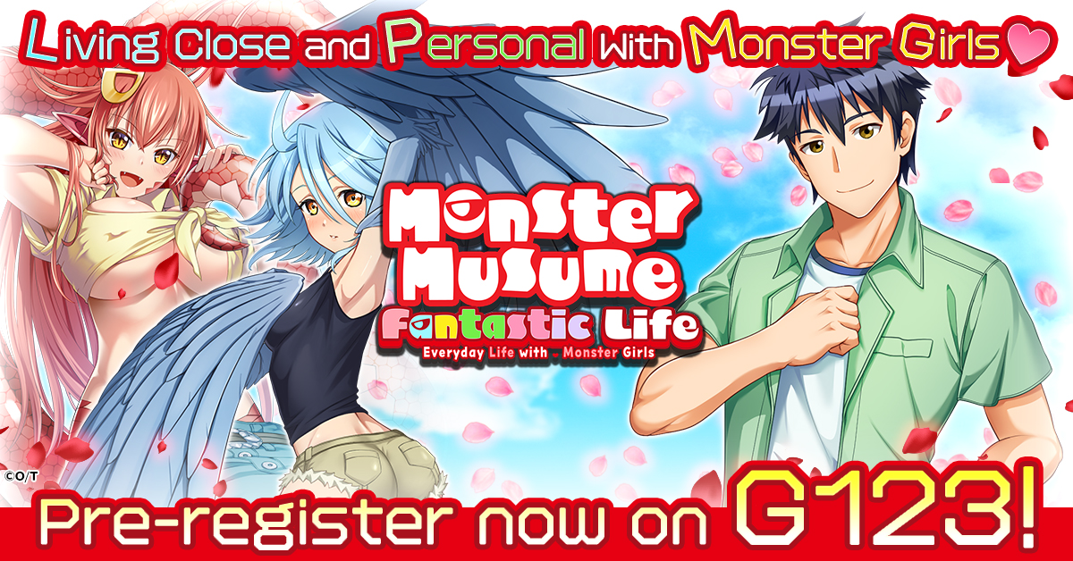 Living Close and Personal With Monster Girls♡ 「Monster Musume Fantastic Life」Pre-registration ...