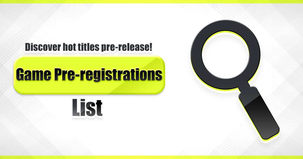 Pre-registration Games: New Games - G123