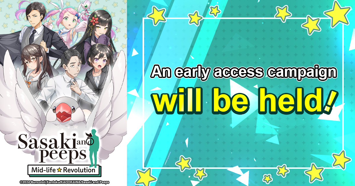 Sasaki and Peeps: Mid-life Revolution Early Access Campaign!!