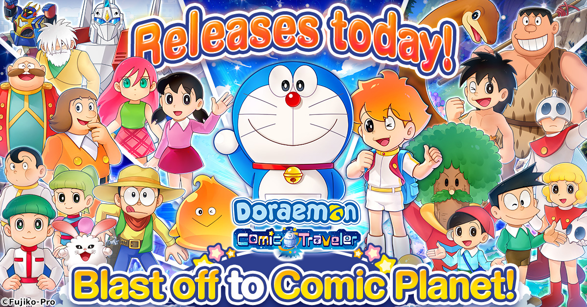 [CTW Cayman] “Doraemon Comic Traveler" launches today! An epic ...