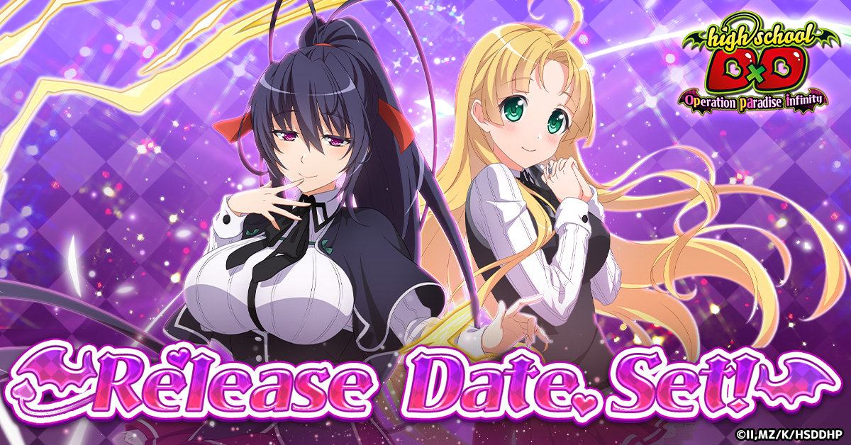 High School D×D Operation Paradise Infinity is going to be officially ...