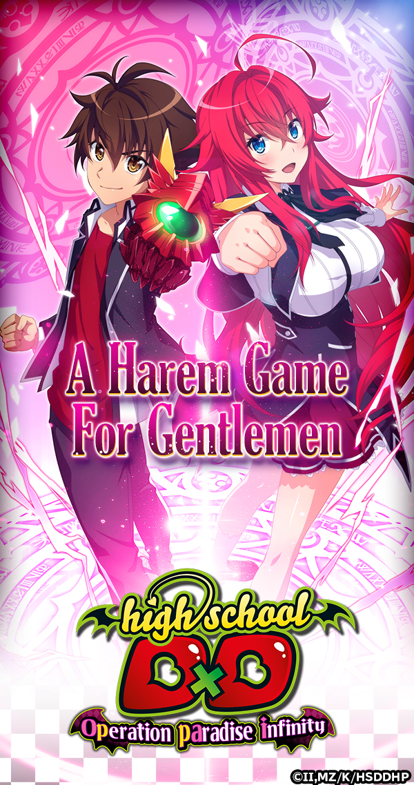 High School D×D Operation Paradise Infinity Game Info - G123